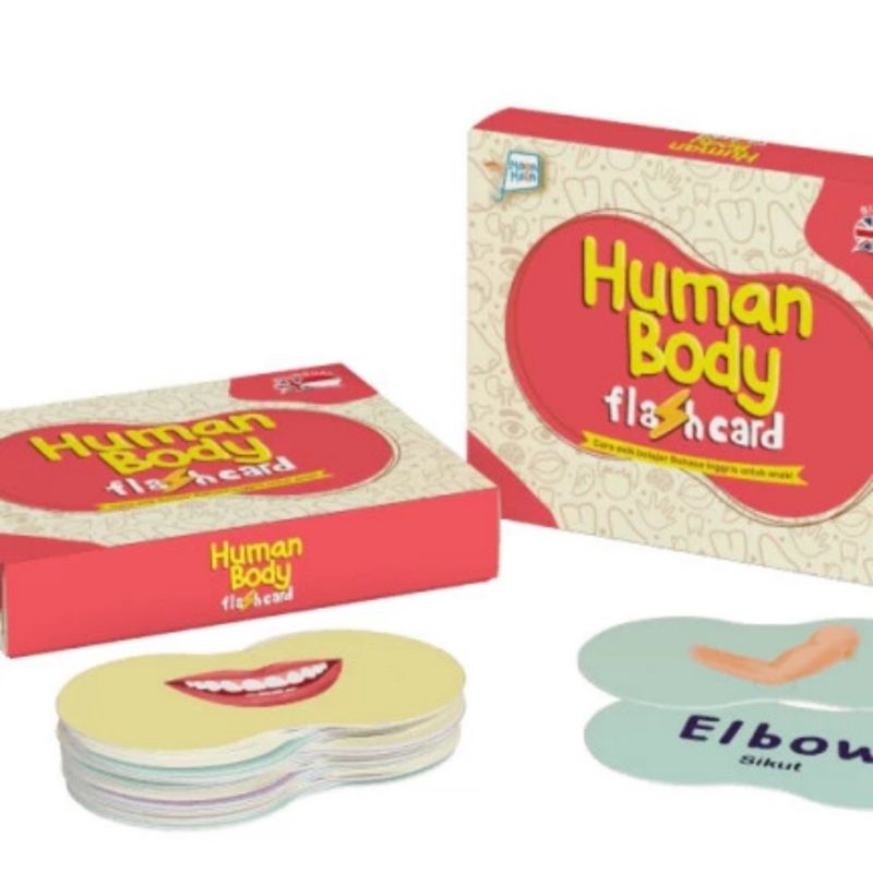 Human Body Flash Card | Shopee Philippines