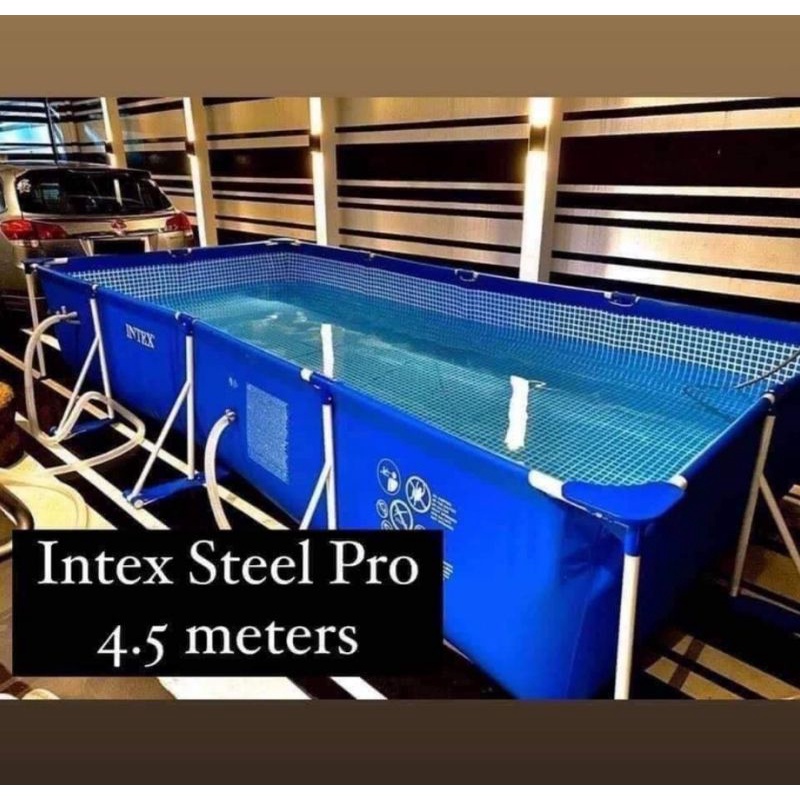 INTEX POOL 4.5m x 2.2m x 84cm + FREEBIES | Shopee Philippines