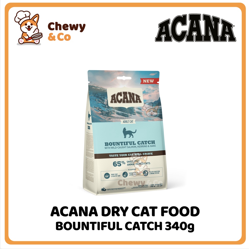 Acana Bountiful Catch Dry Cat Food 340g | Shopee Philippines