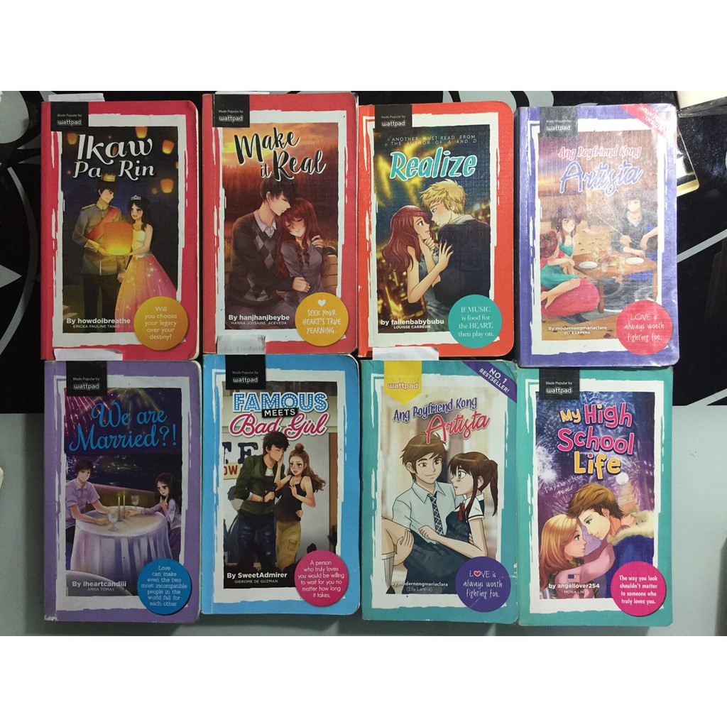 Wattpad books Pop Fiction 8 of 10 Slightly Damaged | Shopee Philippines