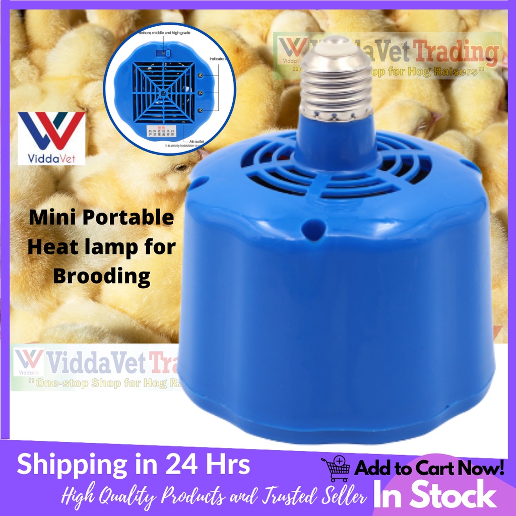 Adjustable Brooding Lamp for Chick/s Incubator Farm animals 100-300W ...
