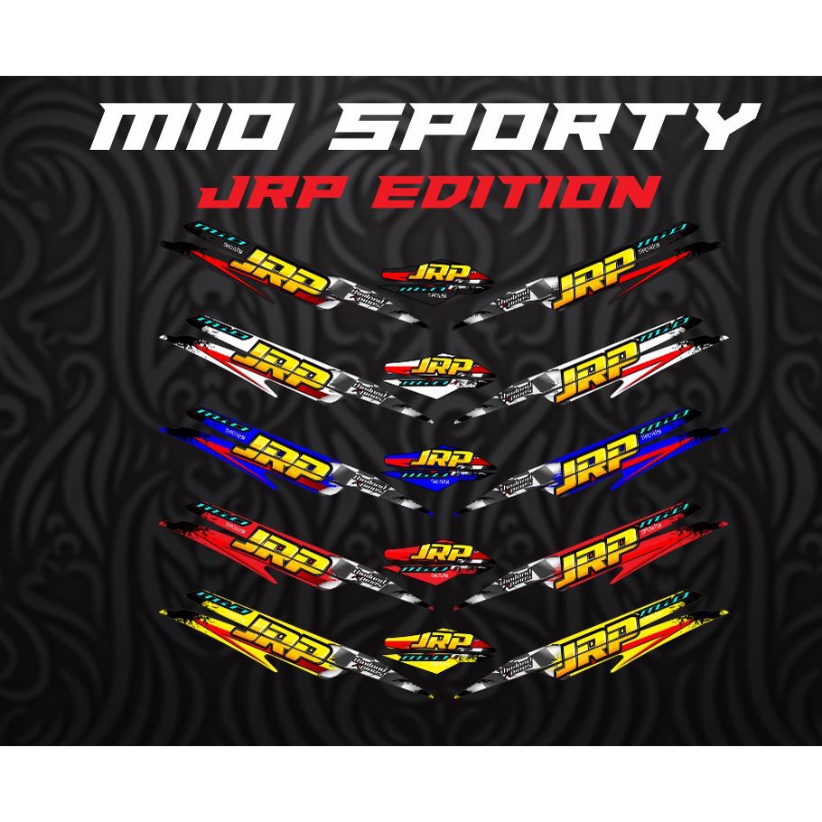 Mio Sporty JRP Edition Decals Set (waterproof) w/ freebies | Shopee ...