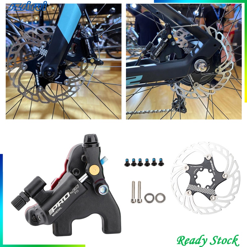 [ Bike Hydraulic Disc Brake Caliper Rotor Flat Mount | Shopee Philippines