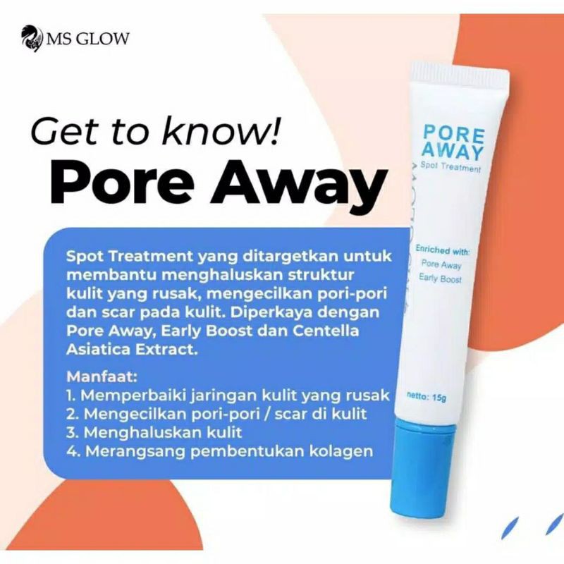 Pore Away Spot Ms Glow | Shopee Philippines
