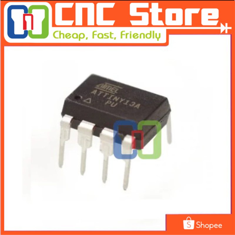 [ICS-0042] ATTINY13A-PU ATTINY13A ATTINY13 8 Bit Microcontroller DIP 8 ...