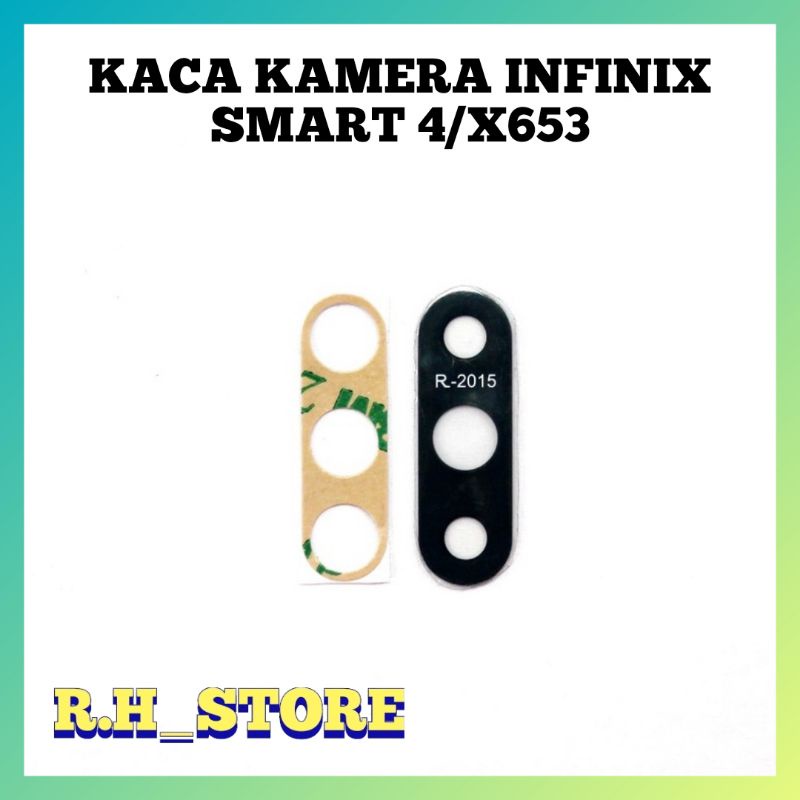 Rear CAMERA Glass CAMERA Lens INFINIX SMART 4/X653 Lens ONLY ORIGINAL ...