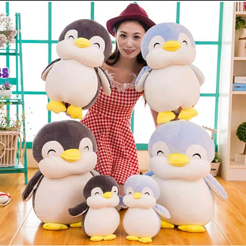 Miniso Doll Penguin Pororo so cute plus TOYS Monalisa 40Cm Standing ...