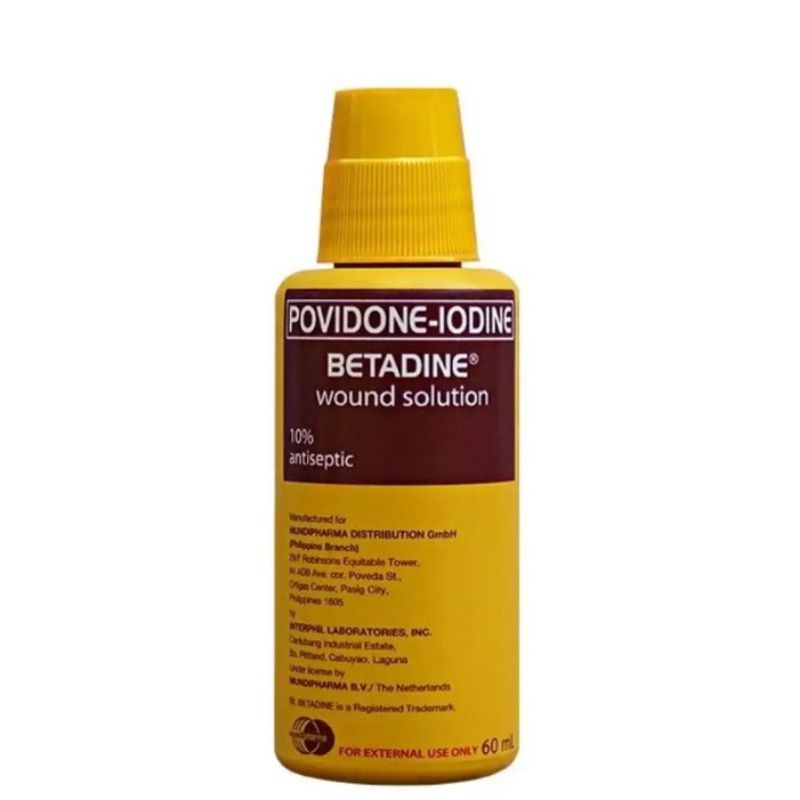 BETADINE Wound Solution | Shopee Philippines