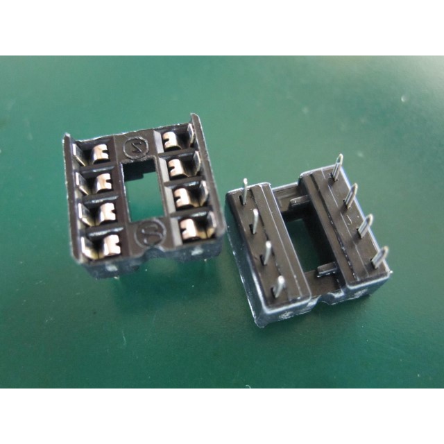 3pcs 8-Pin 8pins DIL DIP IC Socket PCB Mount Connector | Shopee Philippines