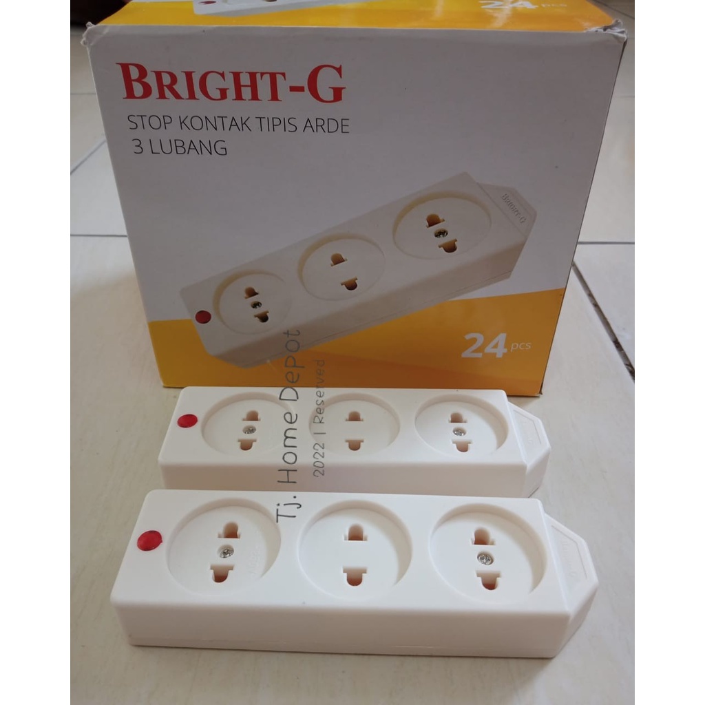 Bright-G BG824 3 Hole Thin Ground Socket 3LB Semi Ground Socket ...