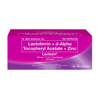 LACTEZIN 100mg/11 IU/5mg Anti-Acne Capsule (Sold per capsule) | Shopee ...