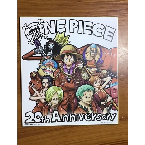 One Piece 20th Anniversary Poster | Shopee Philippines