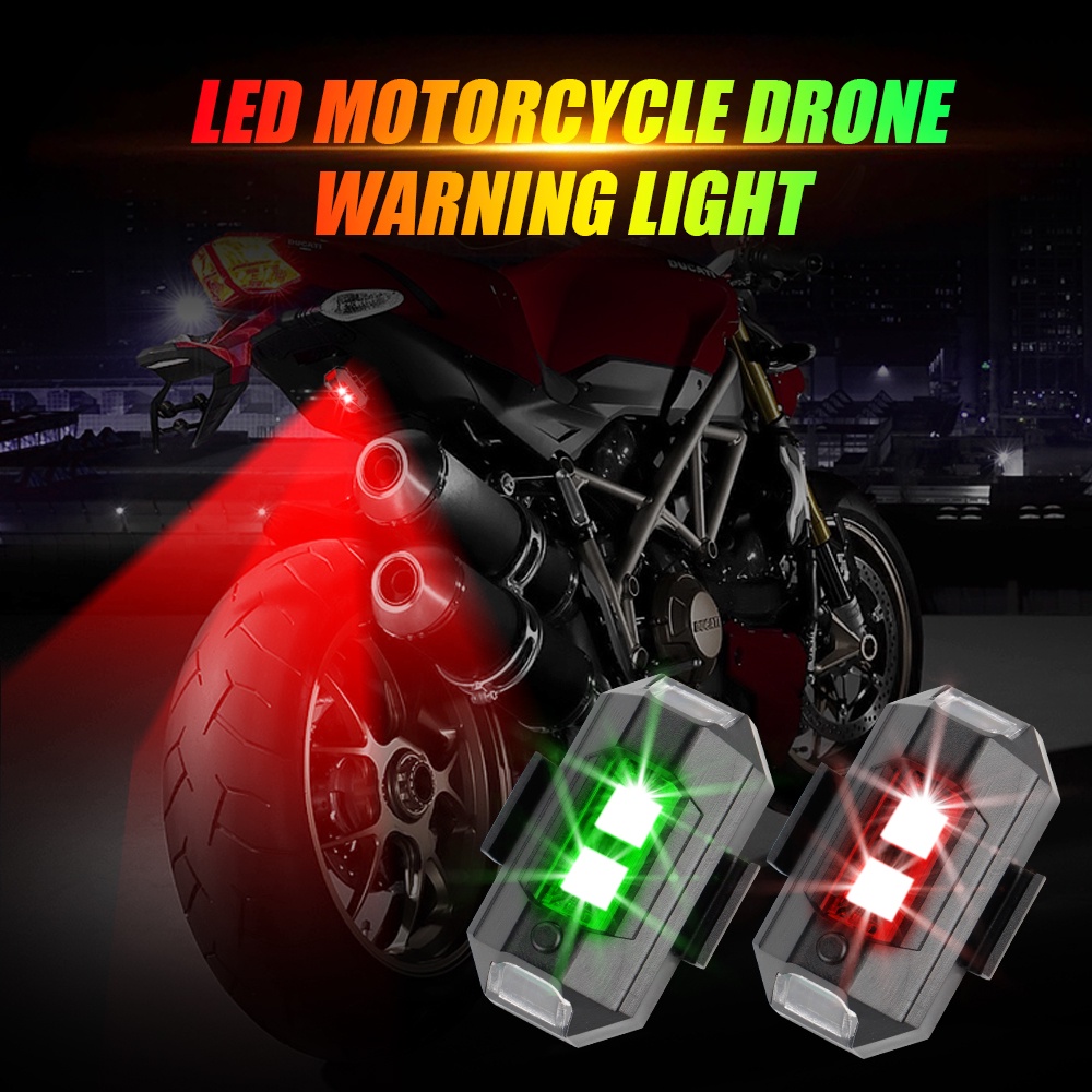 New 4/7color Motorcycle Charging flash lamp airplane strobe lights ...