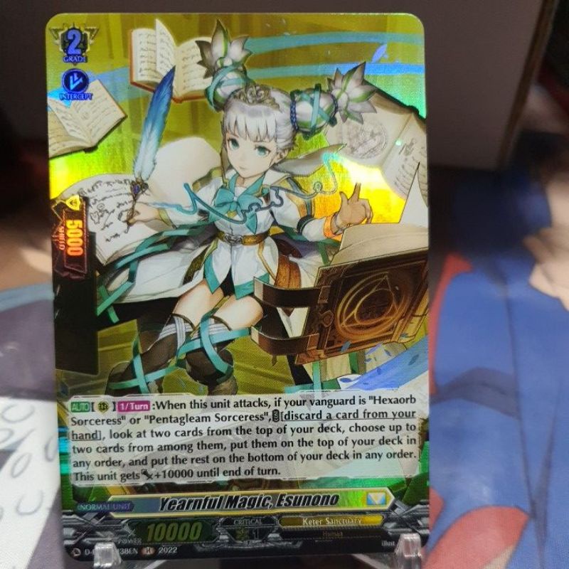 YEARNFUL MAGIC, ESUNONO H DBT04 CARDFIGHT VANGUARD ENGLISH | Shopee ...