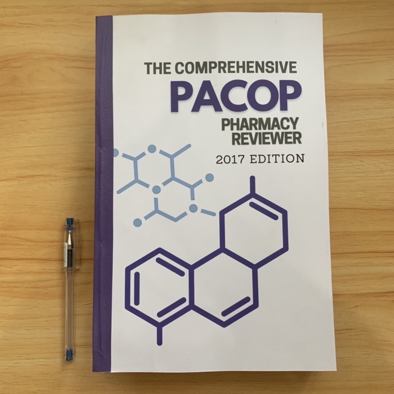 PACOP GREEN, PINK, BLUE, RED, VIOLET (Pharmacy Reviewer) | Shopee ...