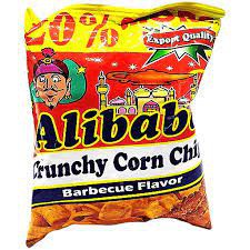 Alibaba Crunchy Corn Chips Barbeque Flavor 30 grams cost-effective ...