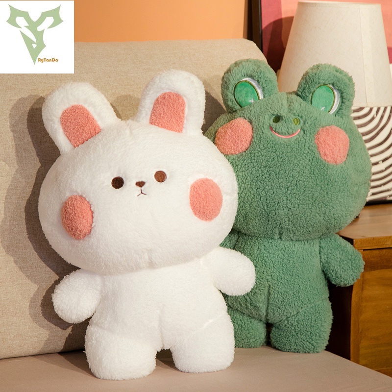 Frog Rabbit Plushy Stuff Plushies for Girls Babies Stuffed Toy Cute ...