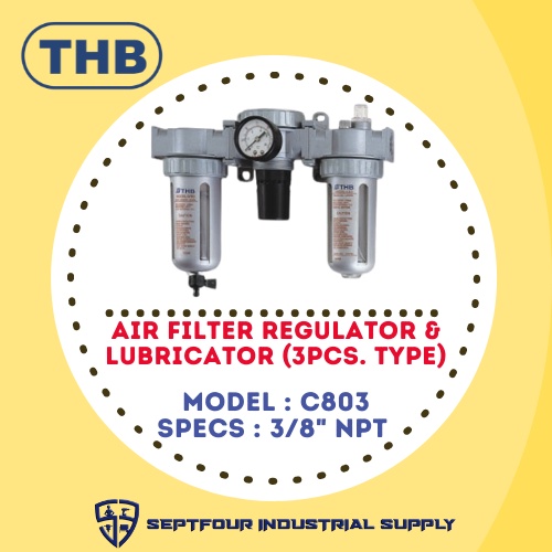 THB Air Filter Regulator and Lubricator for Air Compressor Made in ...