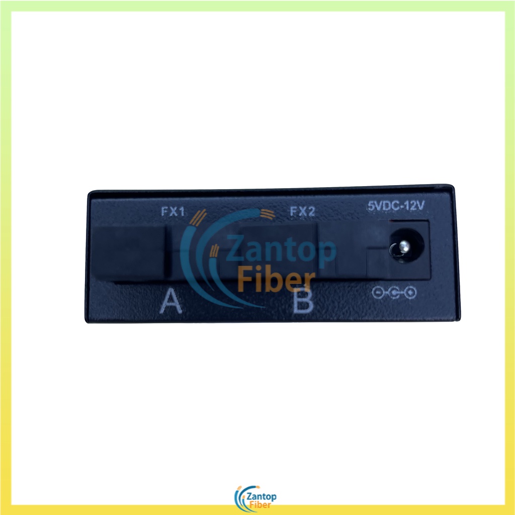 2 SC Port 4 RJ45 Port Gigabit Fiber Switch 10/100/1000M 2F4E Media ...