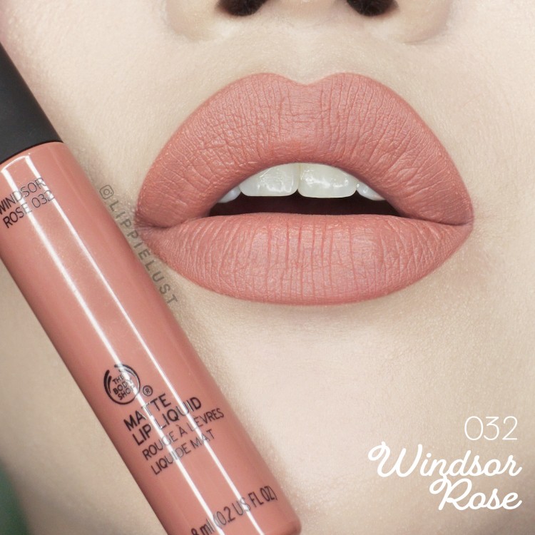 Matte LIP LIQUID 032 WINDSOR ROSE THE BODY SHOP | Shopee Philippines