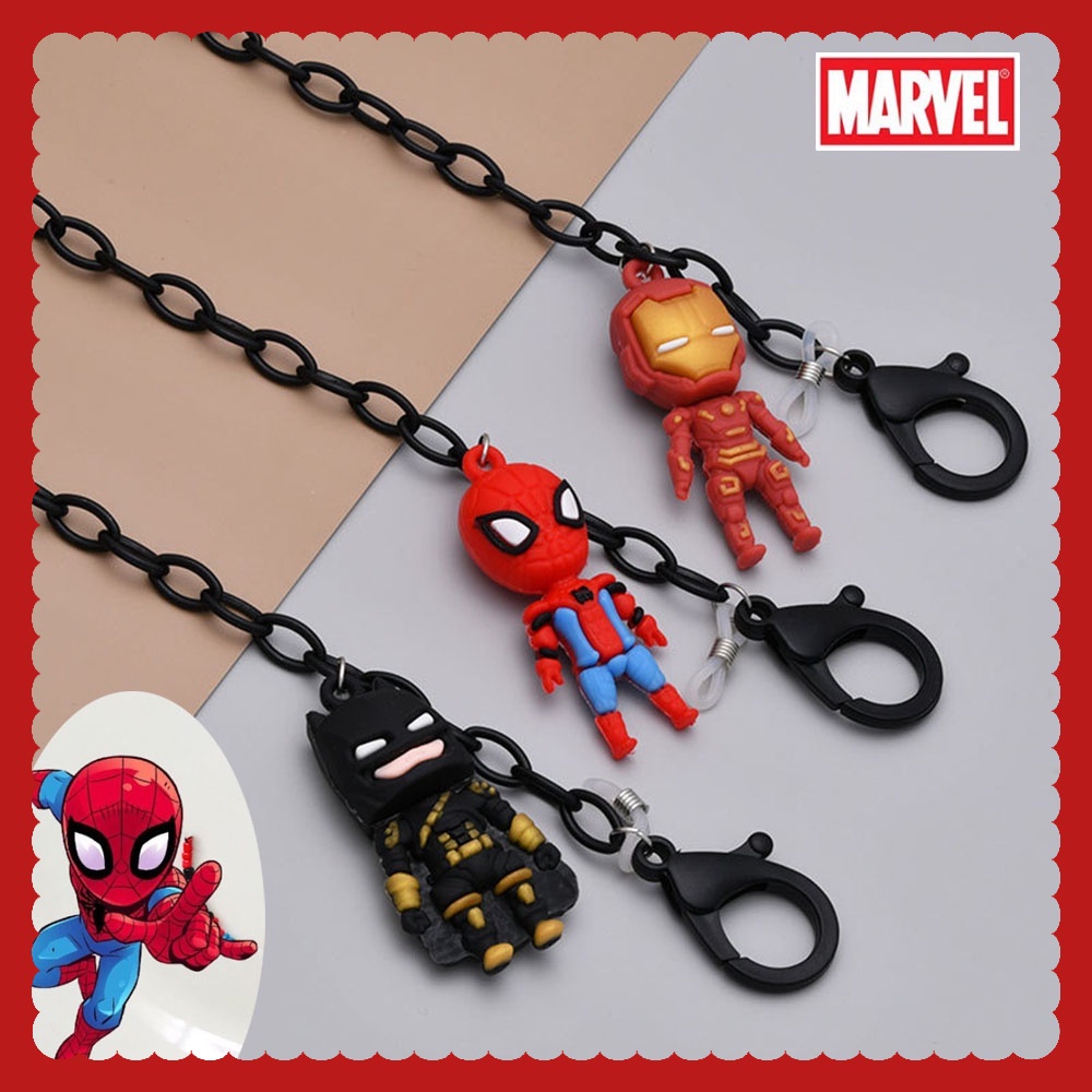 Marvel Spiderman Captain America Mask Chain Batman The Avengers ...