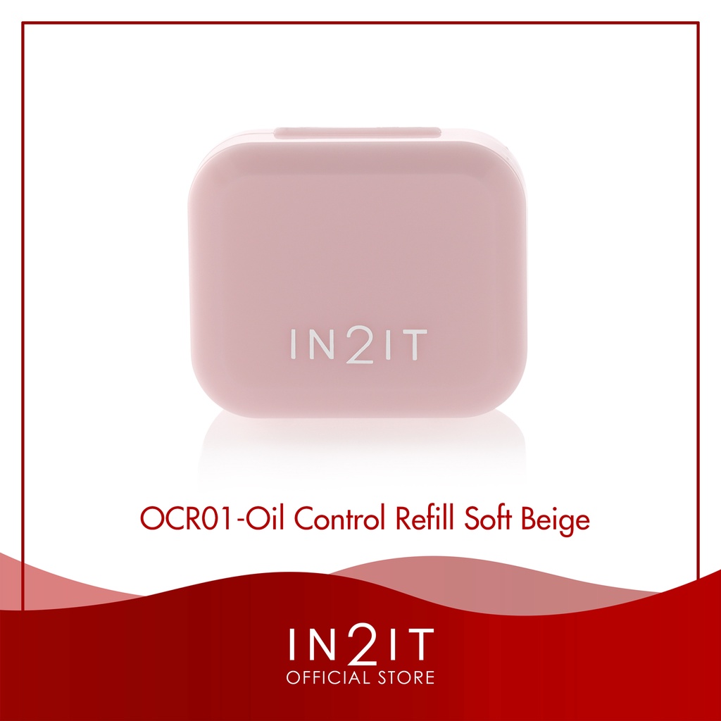IN2IT Oil Control Free 2way Foundation Refill SPF25 PA++ Fragrance ...