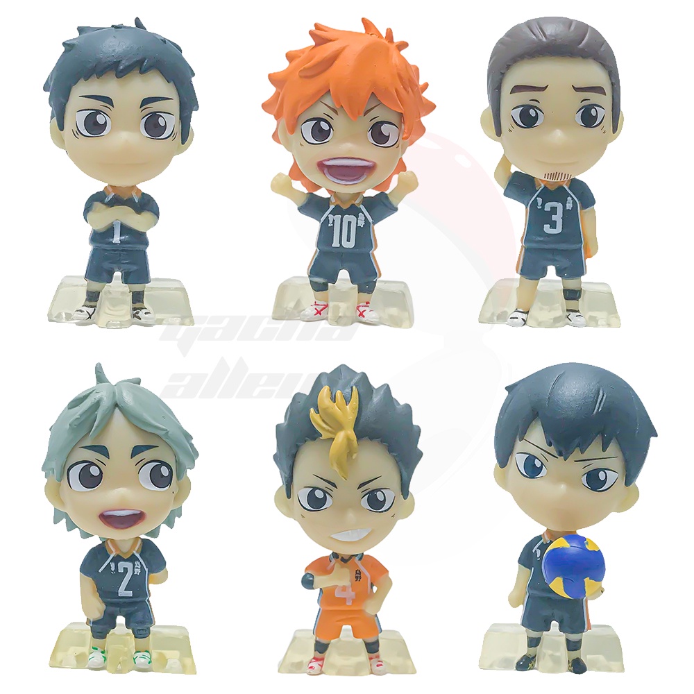 Takara Tomy Haikyuu Mini Deformed Figure Series Gashapon (Set of 6 ...