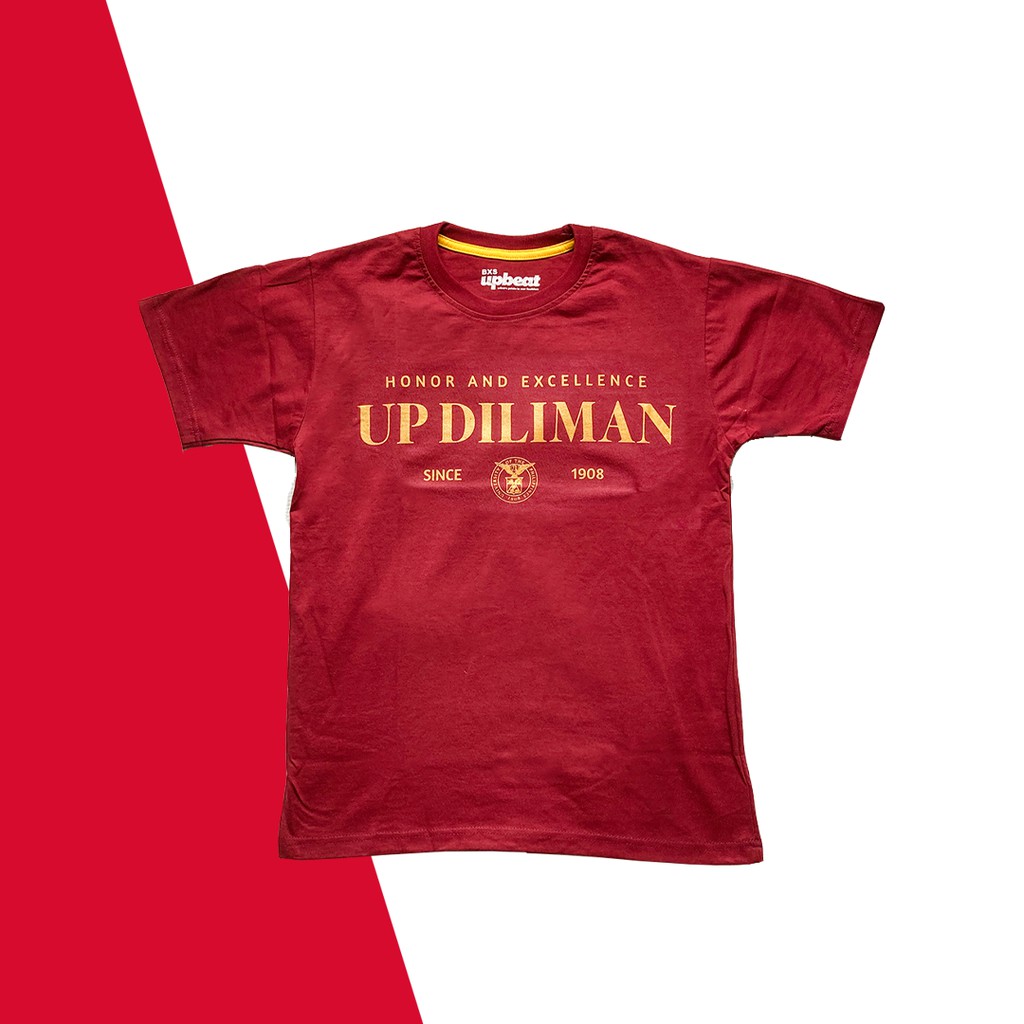 UPBEAT UP Diliman Gold shirt | Shopee Philippines