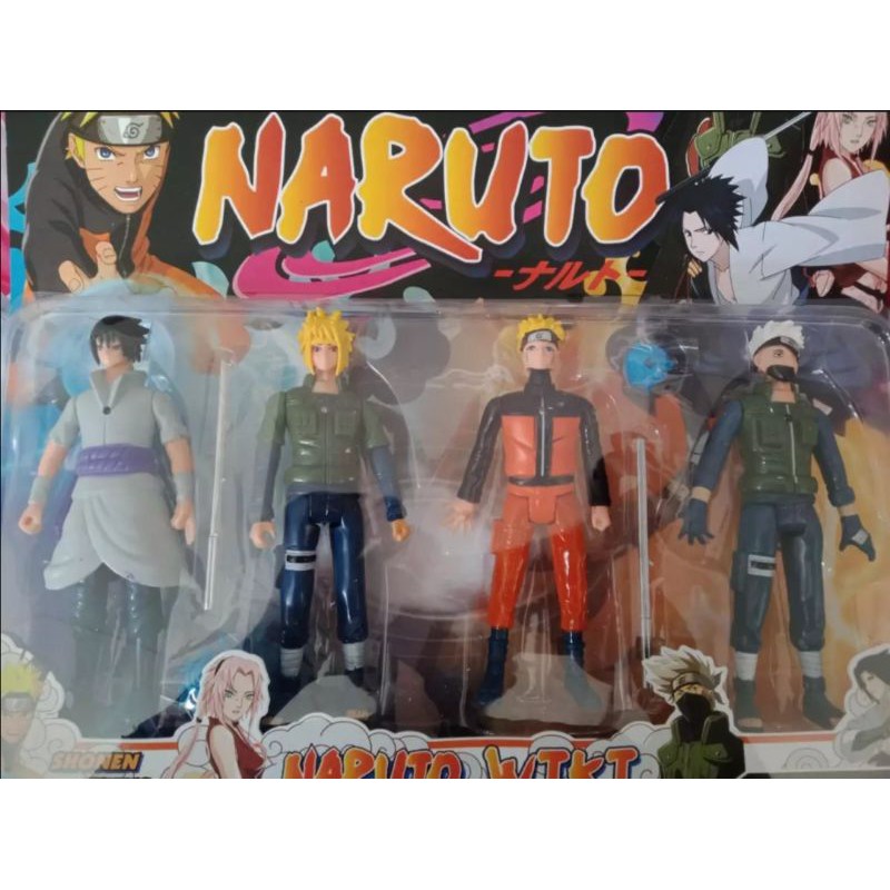 Na ruto figure set (4in1) | Shopee Philippines