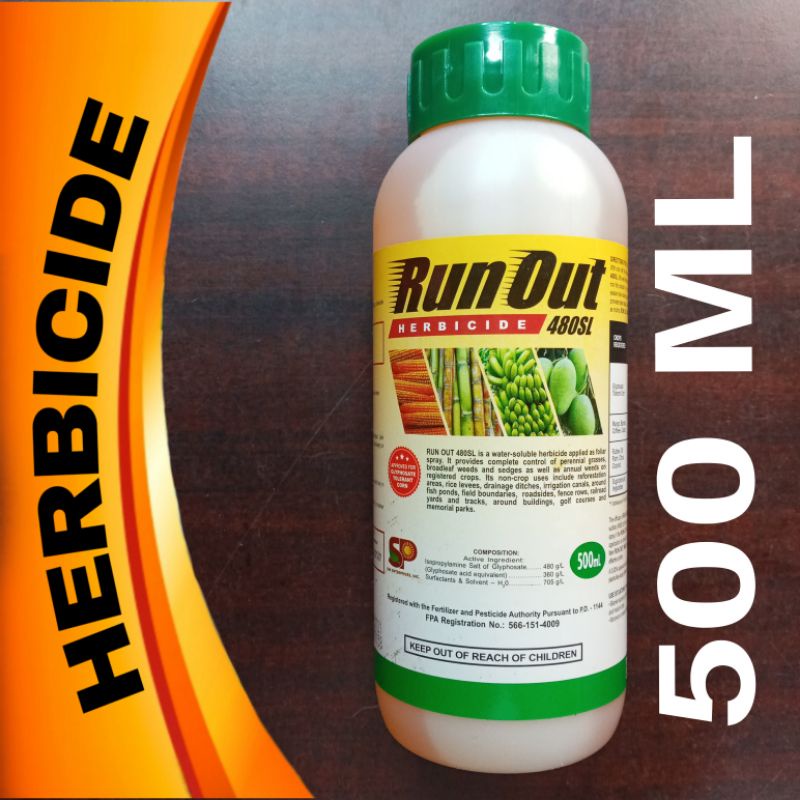 RUN OUT (500ML) - LIKE GRASS ZERO - LIKE ROUND UP | Shopee Philippines