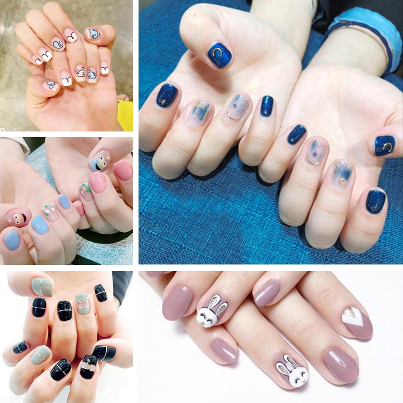 (Not UV Sticker) DA061-080 Finger DIY Normal Nail Sticker Fashion ...