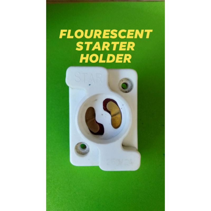 FLOURESCENT STARTER HOLDER BULB LIGHT LAMP | Shopee Philippines