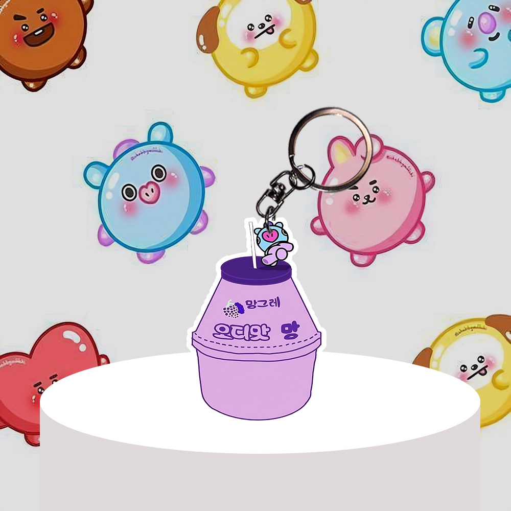 GANTUNGAN Cute Mang Keychain / HP - Acrylic Ganci - Keychain | Shopee ...
