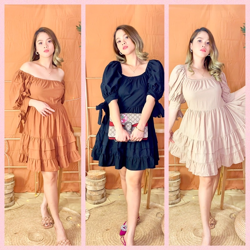 PBC VERONICA DRESS (Ramie Linen) | Shopee Philippines