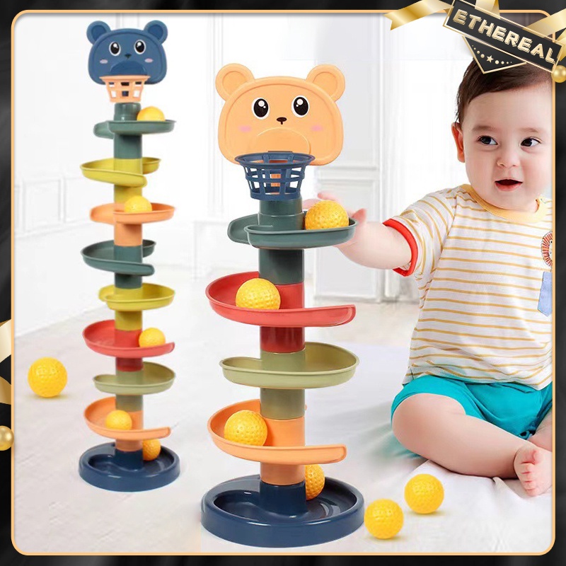 Children's Multi-functional Fun Track Sliding Ball Baby's Early ...