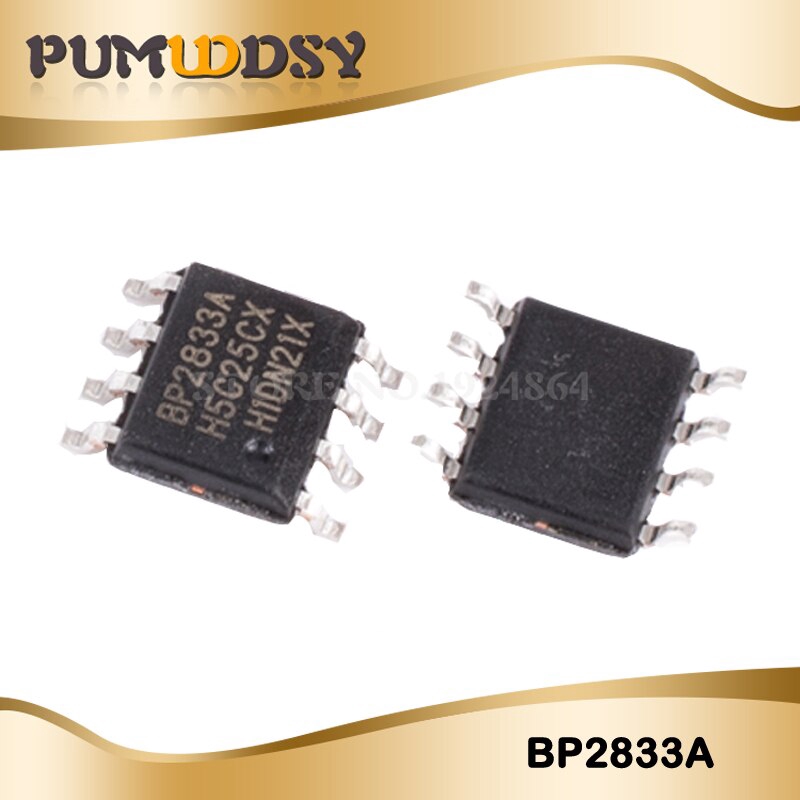 10PCS in stock can pay BP2833A BP2833 SOP8 non-isolated step-down constant current LED driver ...