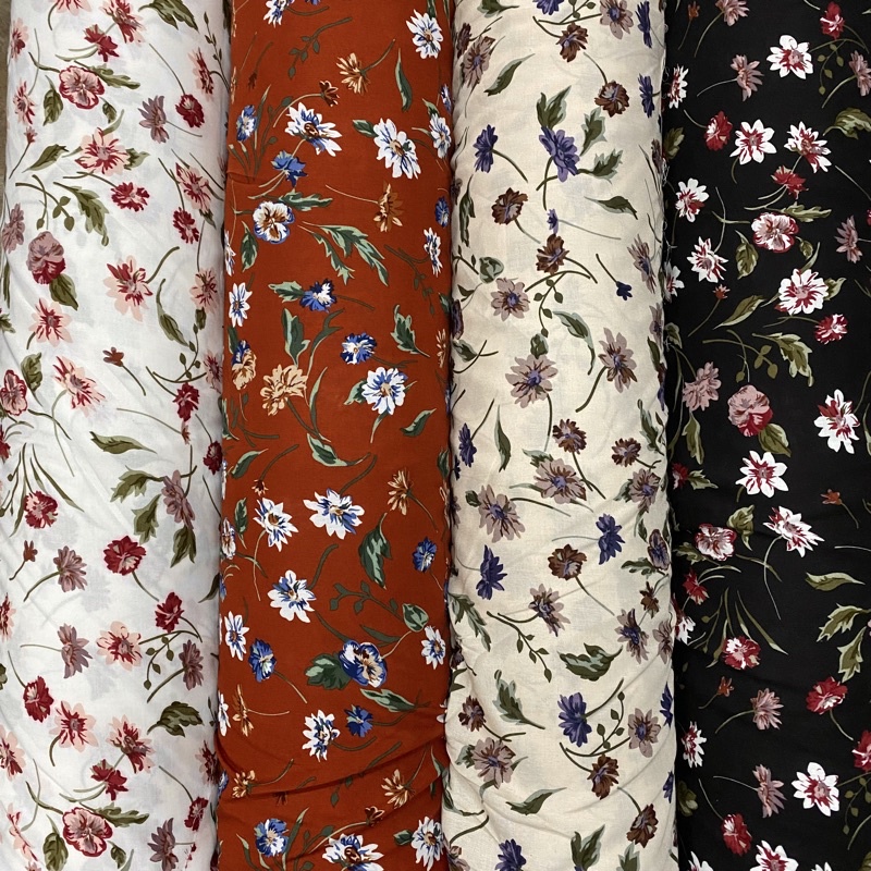 JEACES Korean Challis #221 (60" width) TELA PER YARD | Shopee Philippines