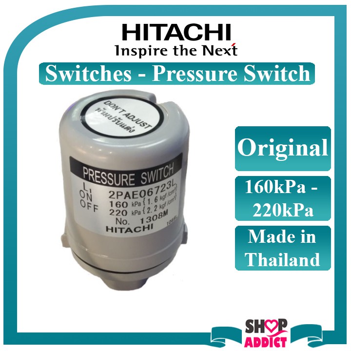 HITACHI Pressure Switch (160-220kPa) | Shopee Philippines