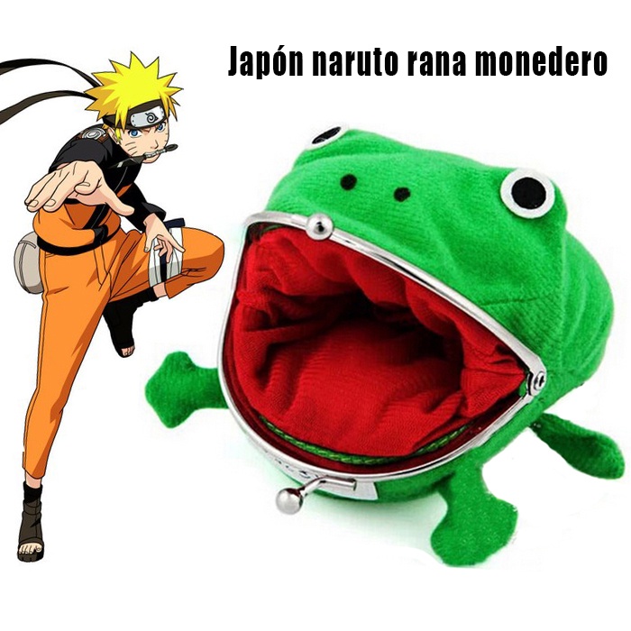 Hot sales Japan naruto frog purse second element cartoon animal wallet ...