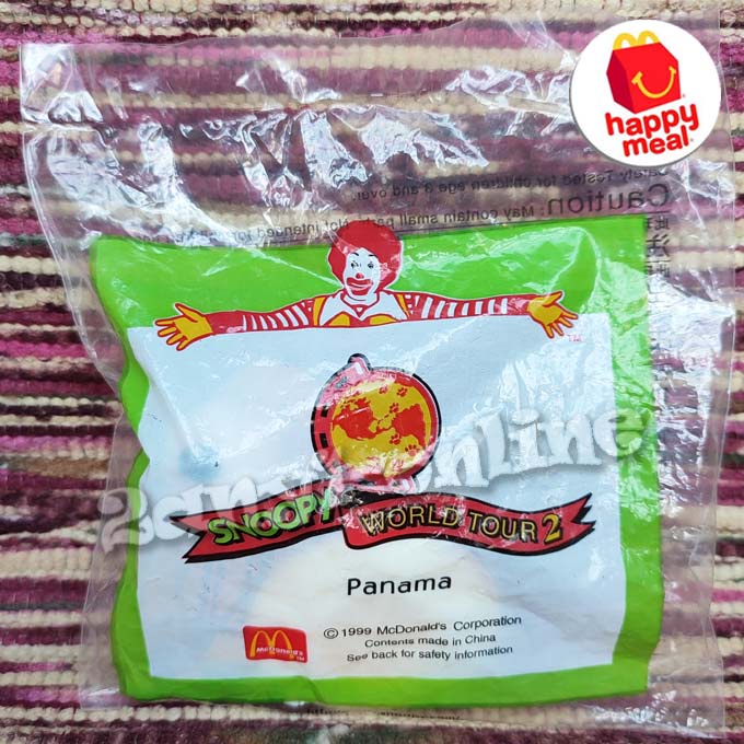 1999 Mcdo Snoopy World Tour - PANAMA (Sealed) | Shopee Philippines