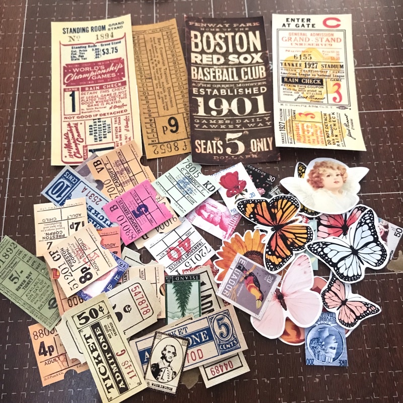 Vintage Journal Sticker (50pcs) | Shopee Philippines