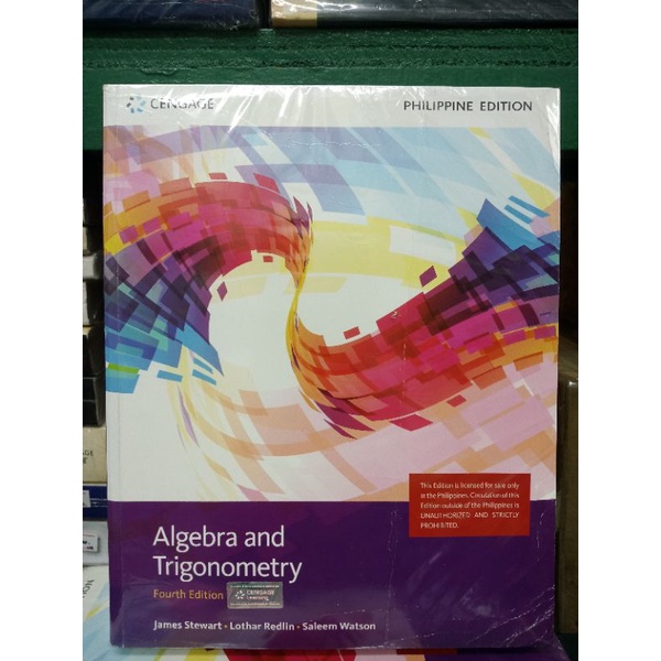 Algebra & Trigonometry by James Stewart | Shopee Philippines