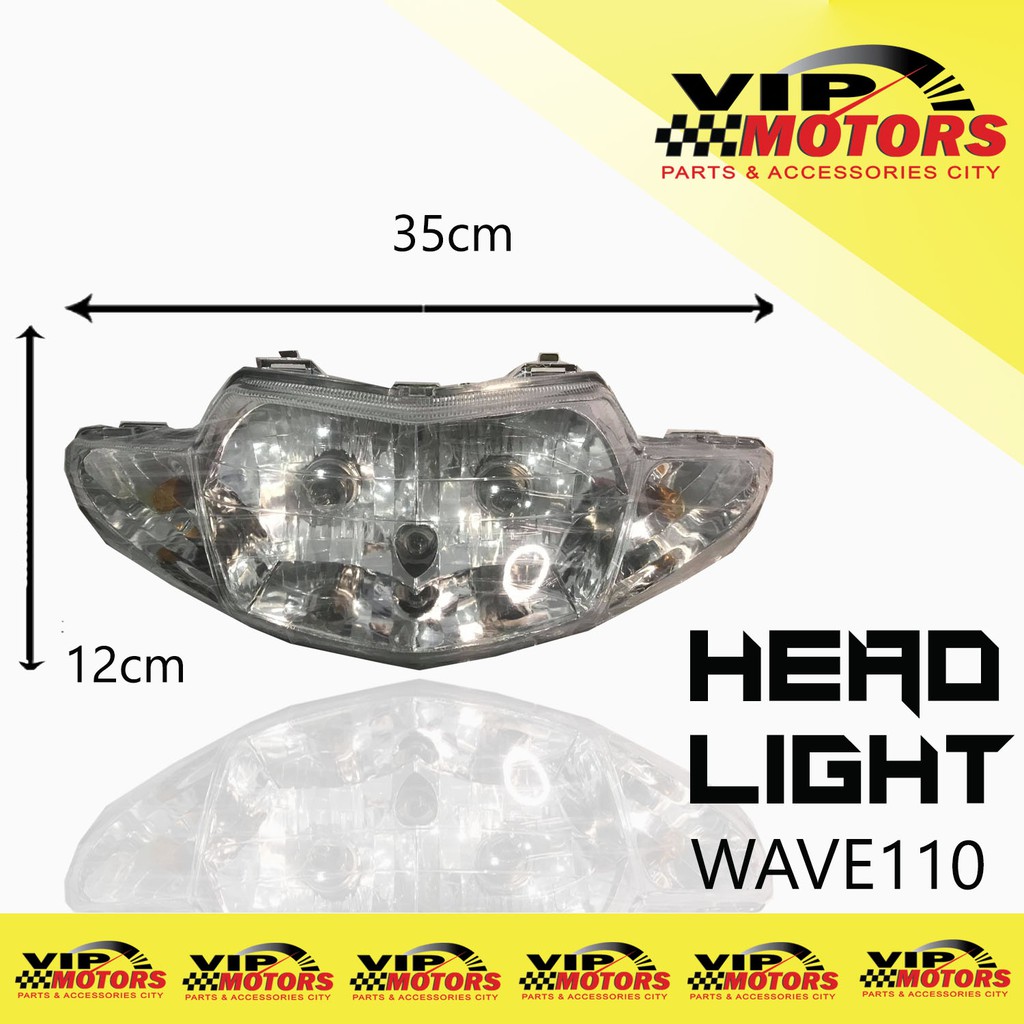 Headlight for Wave 110 | Shopee Philippines