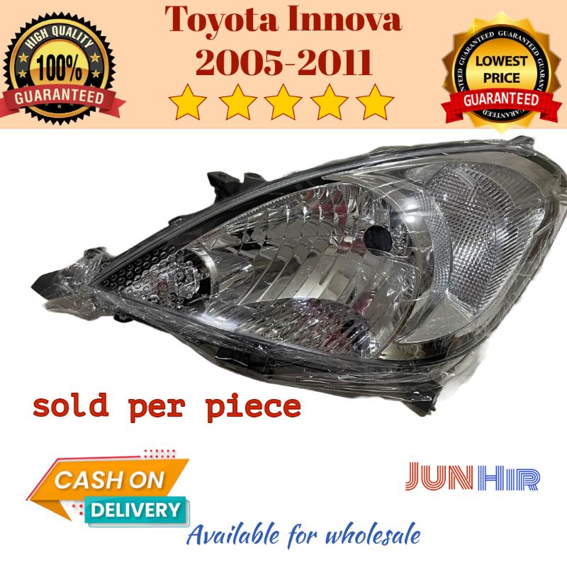 Headlight Head Light Toyota Innova 2005 2006 2007 2008 2009 2010 2011 ...