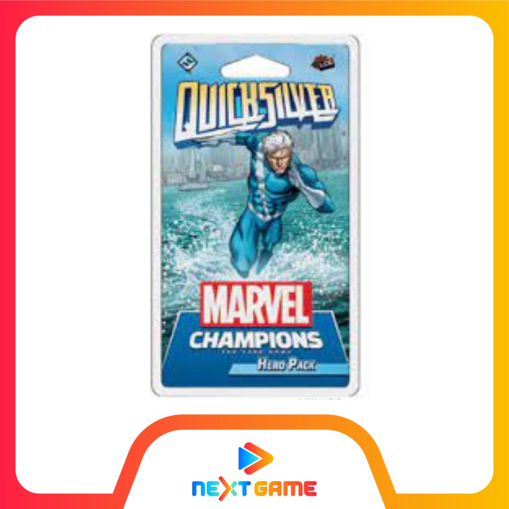 Marvel Champions The Card Game Quicksilver Hero Pack Expansion | Shopee ...