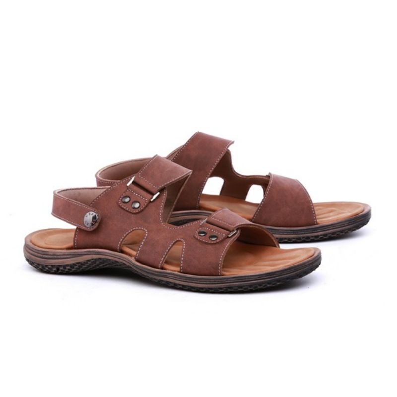 Men's Strap Sandals / Men's Casual Sandals / Men's Distro Sandals - GA ...