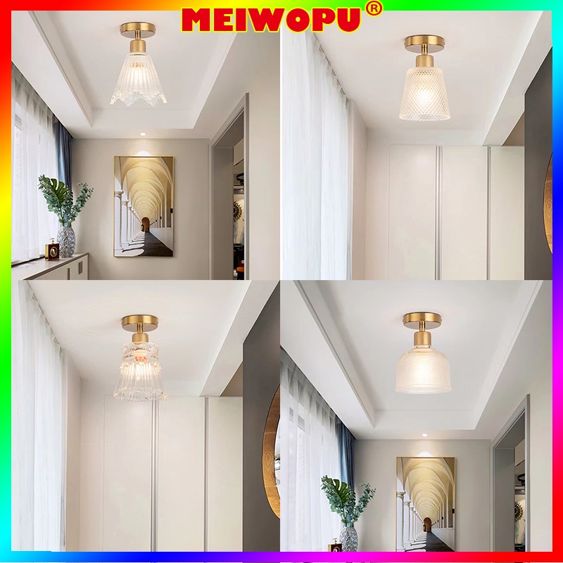 Aisle Corridor Lamp Modern Japanese Style Glass Balcony Entrance Hall ...