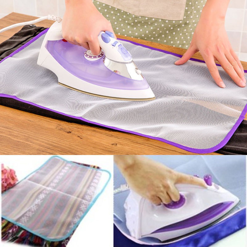 Ironing pressing cloth mesh Guard Protective iron clothes steam ...
