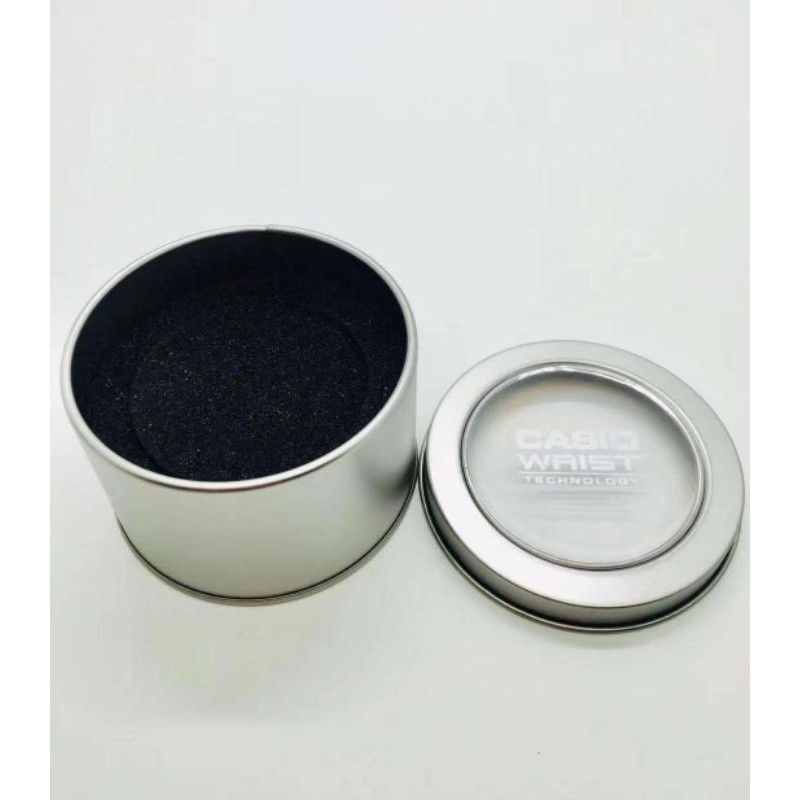Watch accessories watch package casio package Metal tin can for Casio ...
