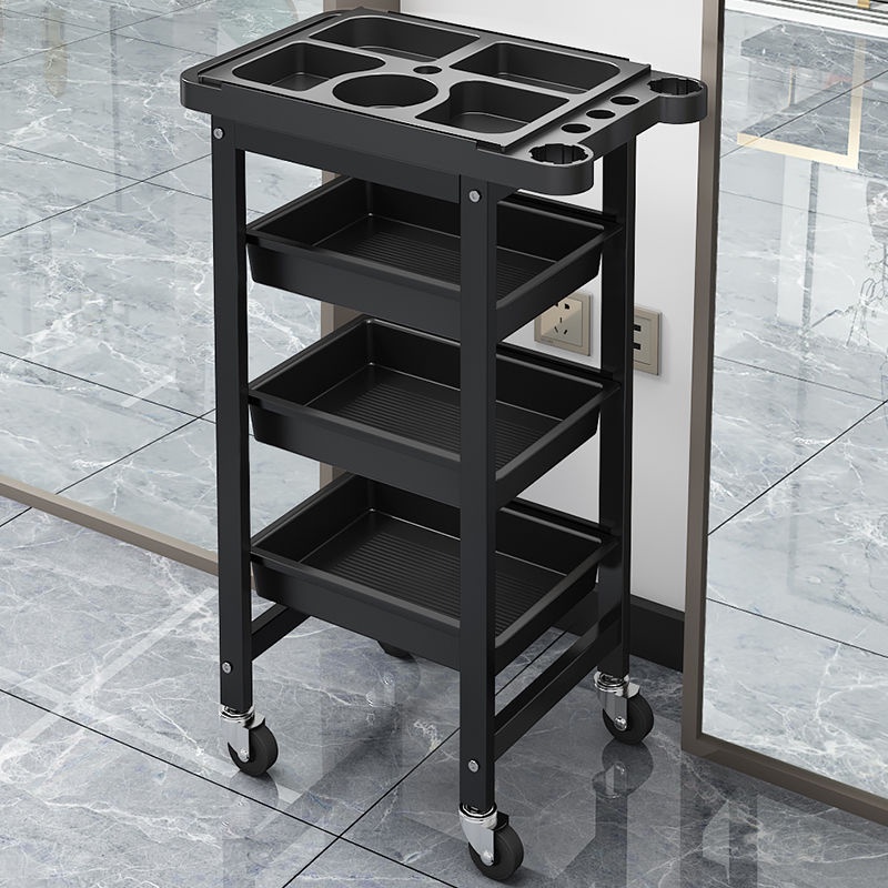 Beauty Trolley Hair Dyeing Cart Hair Salon Tool Cart Five-Layer Bar ...